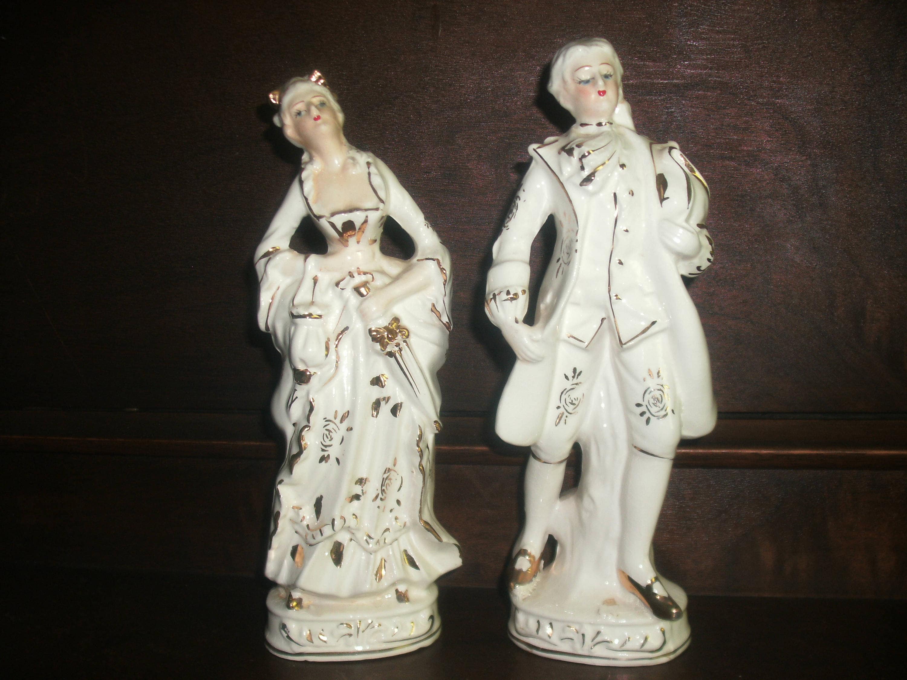 Vintage Porcelain Figurines - Etsy