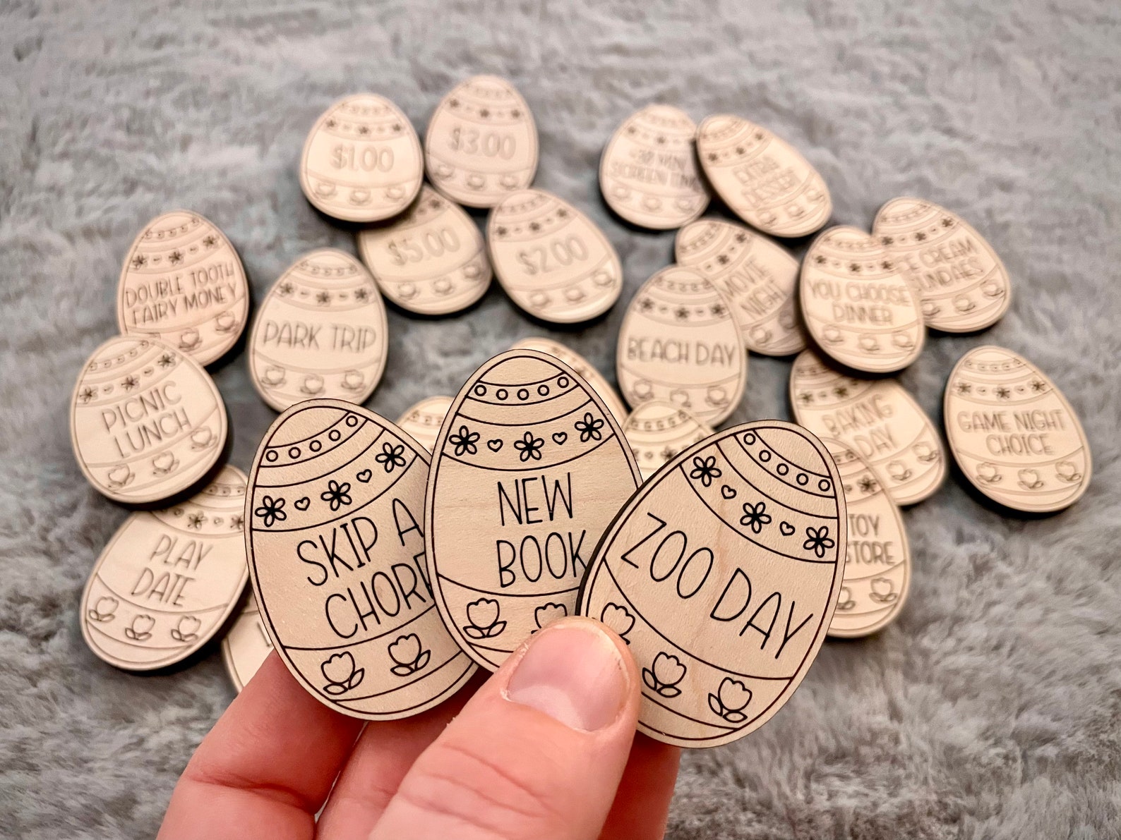 EASTER BASKET TOKENS Svg Pdf Cut File Easter Egg Prizes Reward Coins ...