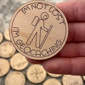 GEOCACHING SWAG TOKENS Svg Pdf Cut File Tradeable Coins Round Tftc ...