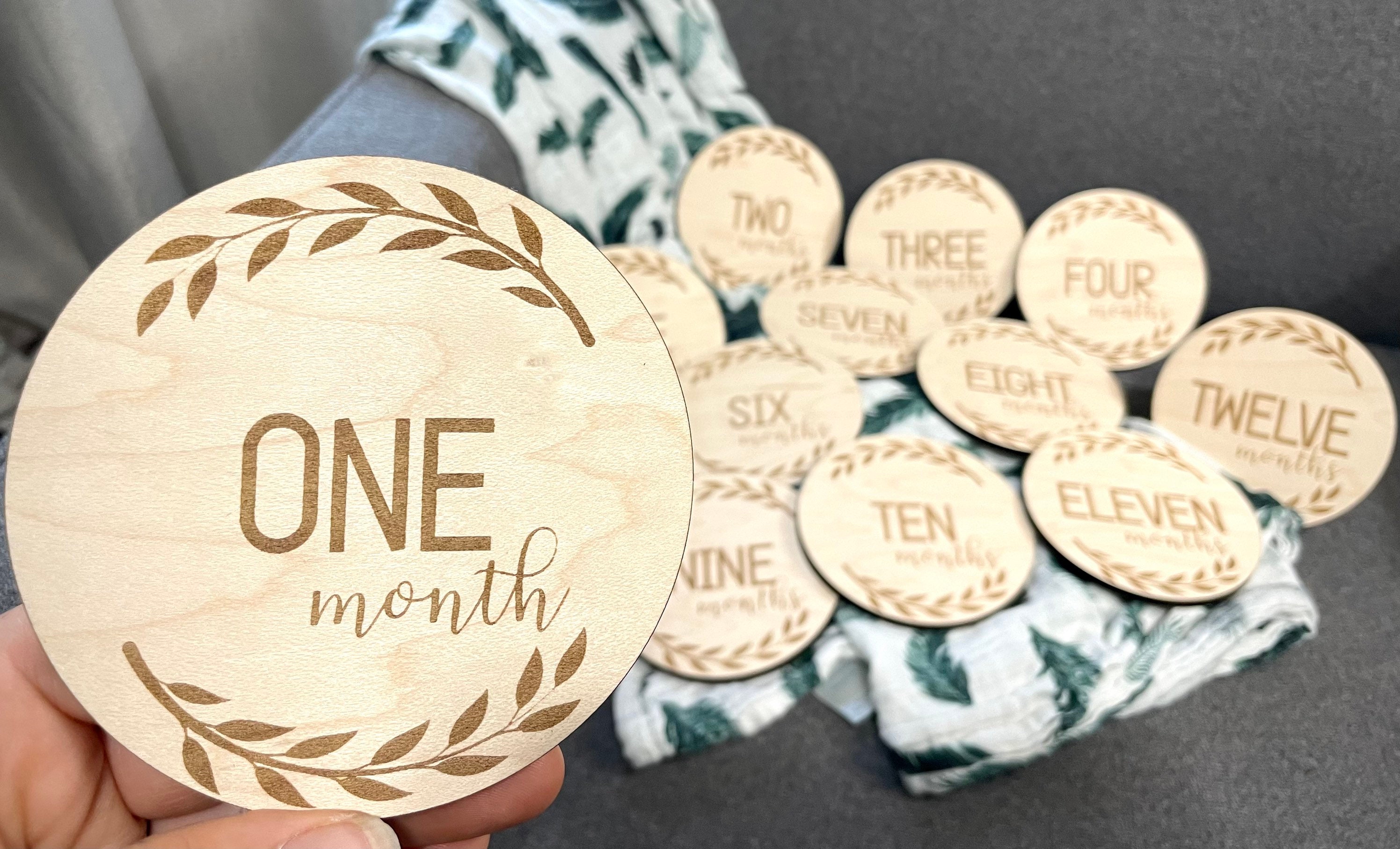 Cut File BABY GROWTH MILESTONES Svg Pdf Dxf Glowforge Laser - Etsy