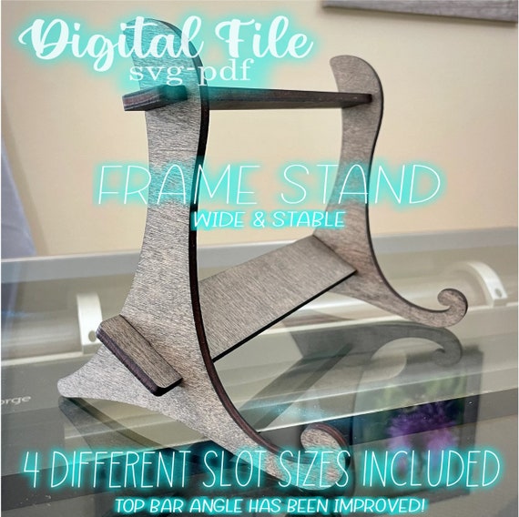 FRAME EASEL STAND Svg Pds Digital File Download Wide and - Etsy