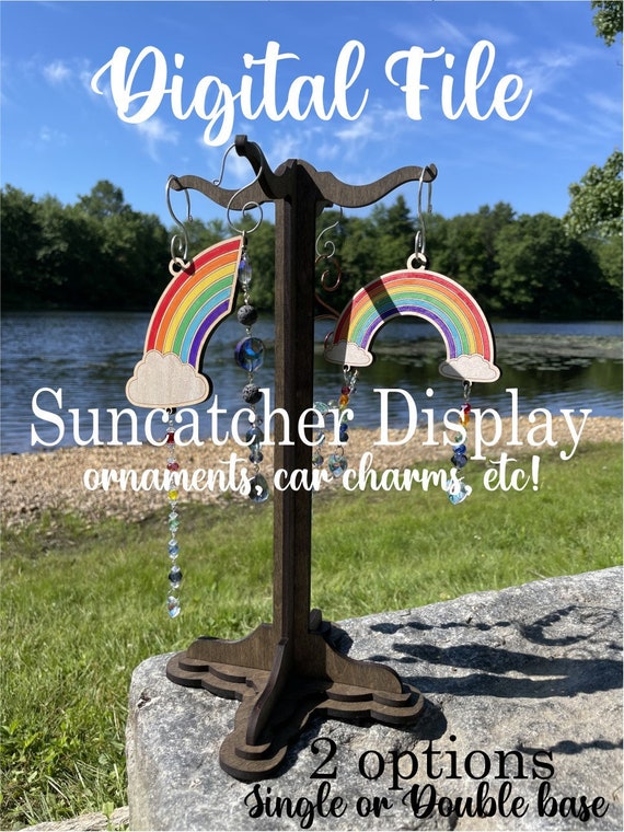 Suncatcher STAND or DISPLAY Svg Dxf Pdf Cut File Sun Catcher - Etsy