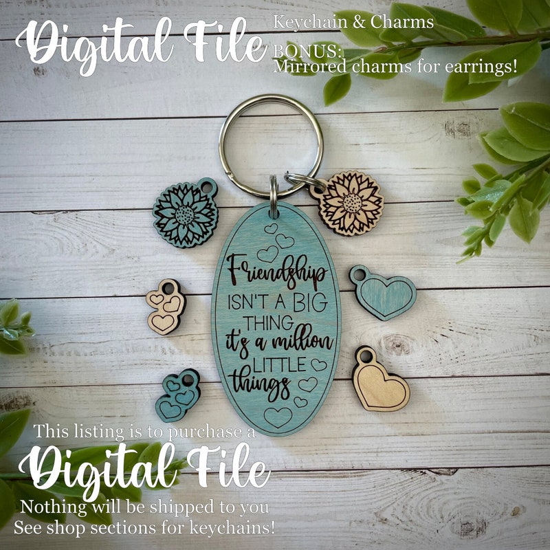 Friendship Keychain - Etsy