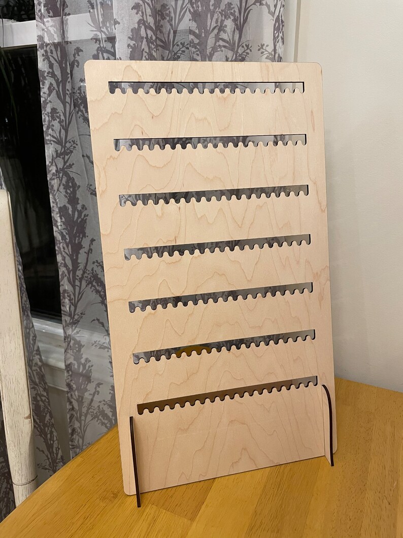 Earring Display Stand Packable 4 Piece Design Slots to Fit - Etsy