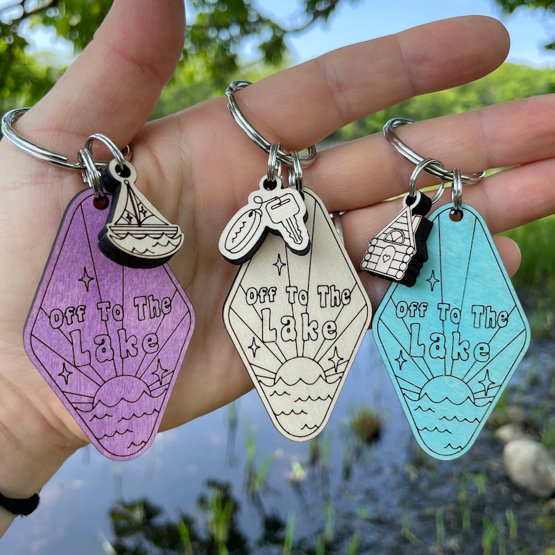 Nature Keychain - Etsy