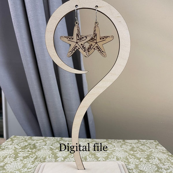 Laser Cut Retail Display Stand Svg - Etsy