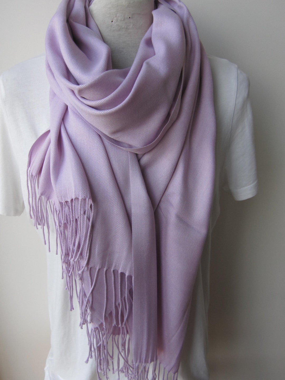 Pastel Lavender Scarf 2025 2026 Fall Winter Fashion Color Trends ...
