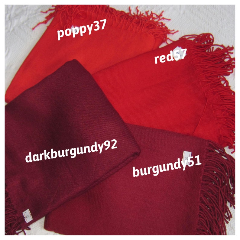 Burgundy Scarf 2025 2026 Fall Winter Fashion Deep Red Wine Color Trends ...