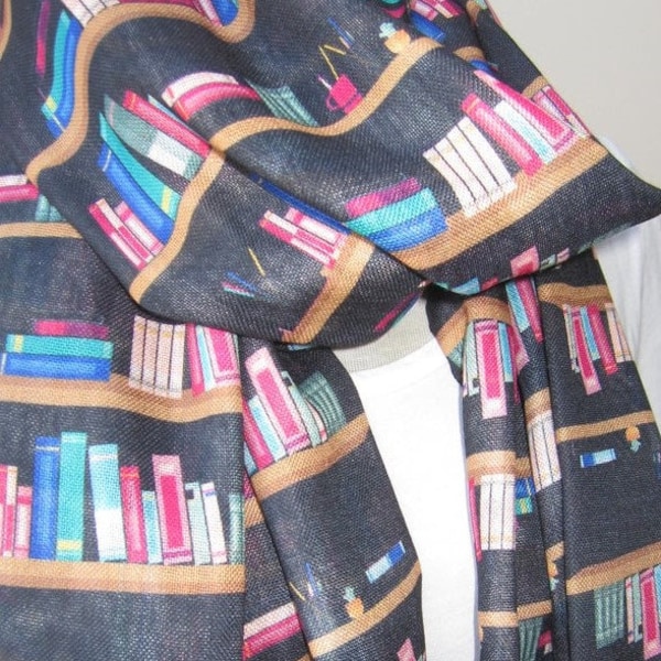 Book Scarf - Etsy