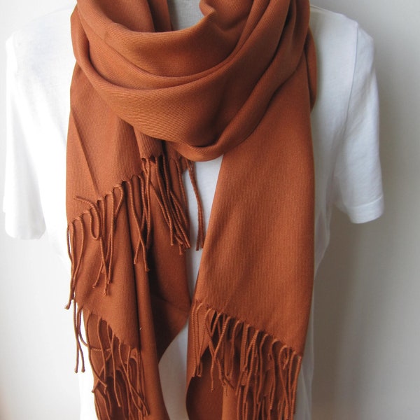 Orange Shawl for Men - Etsy