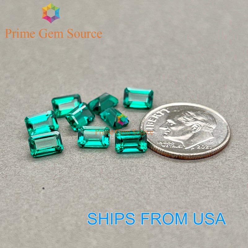 Emerald Cut - Etsy