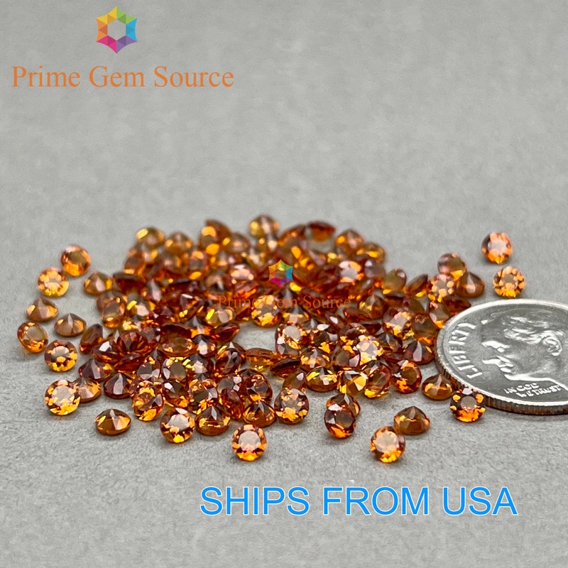 Madeira Citrine 3mm Bead - Etsy