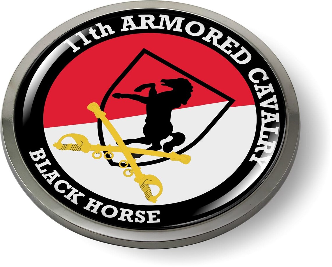 Officially Licensed U.S. Army Product 11TH ARMORED CAVALRY - Etsy