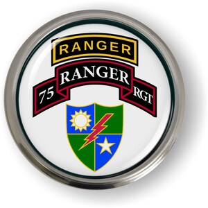 Officially Licensed Product - 75th Ranger Regiment U.S. Army 3D Domed ...