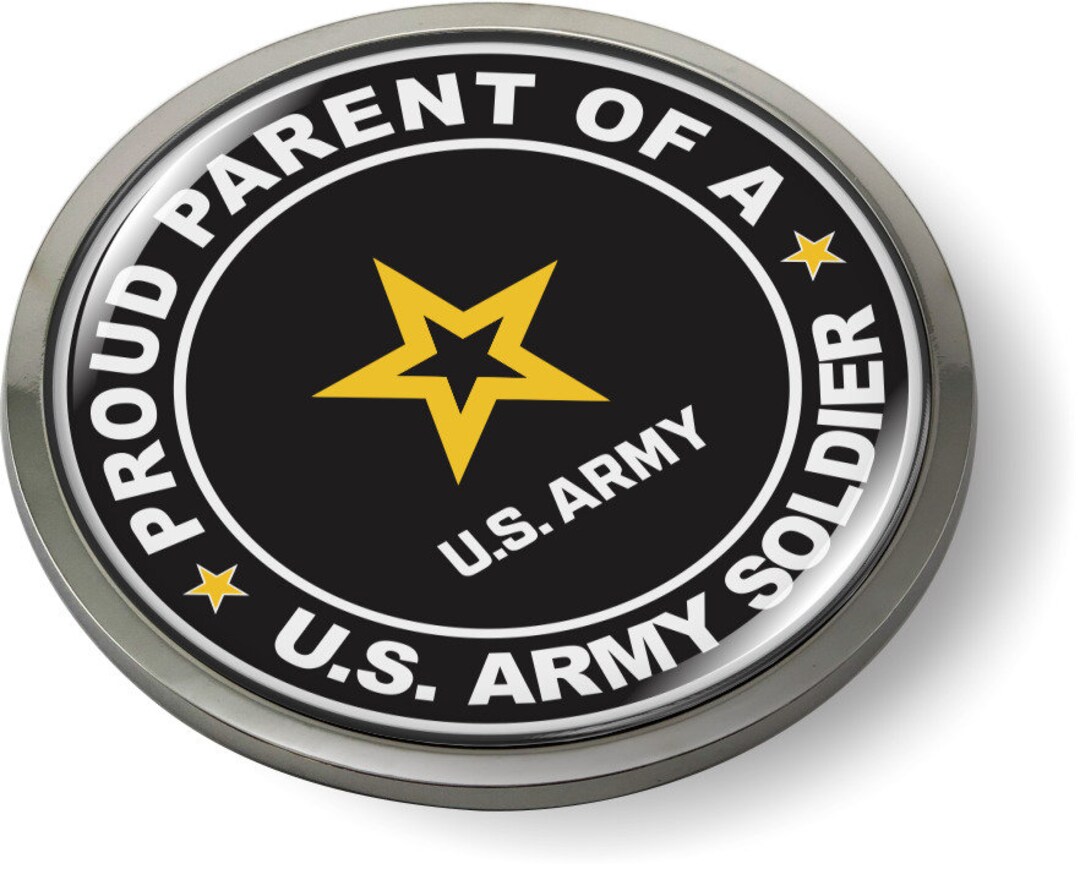 Officially Licensed Product - Proud Parent of a U.S. ARMY Soldier 3D ...