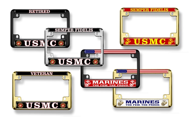 Officially Licensed Product - Veteran USMC - MOTORCYCLE High-quality ...