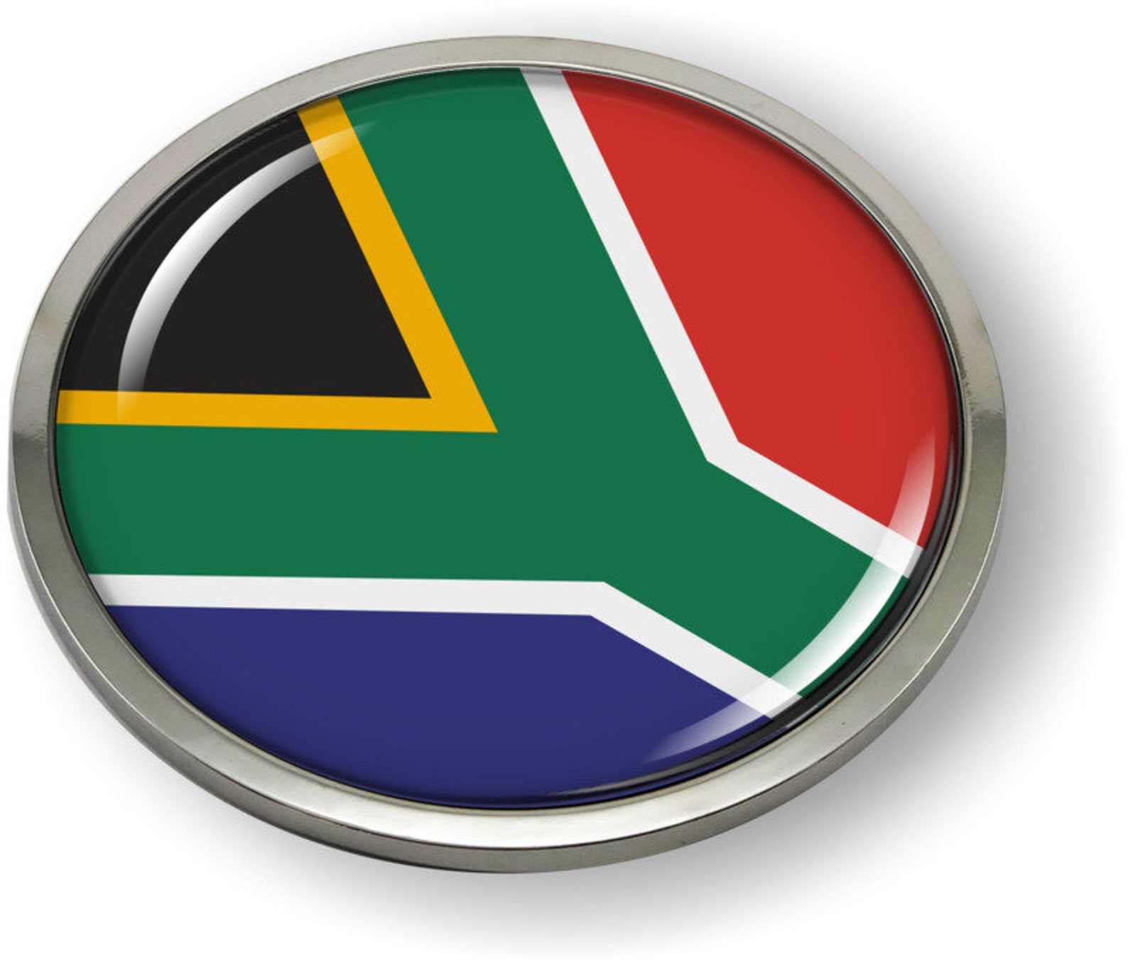 South Africa FLAG Car Emblem Badge sticker Decal Chrome - Etsy