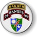 Officially Licensed Product - 75th Ranger Regiment U.S. Army 3D Domed ...