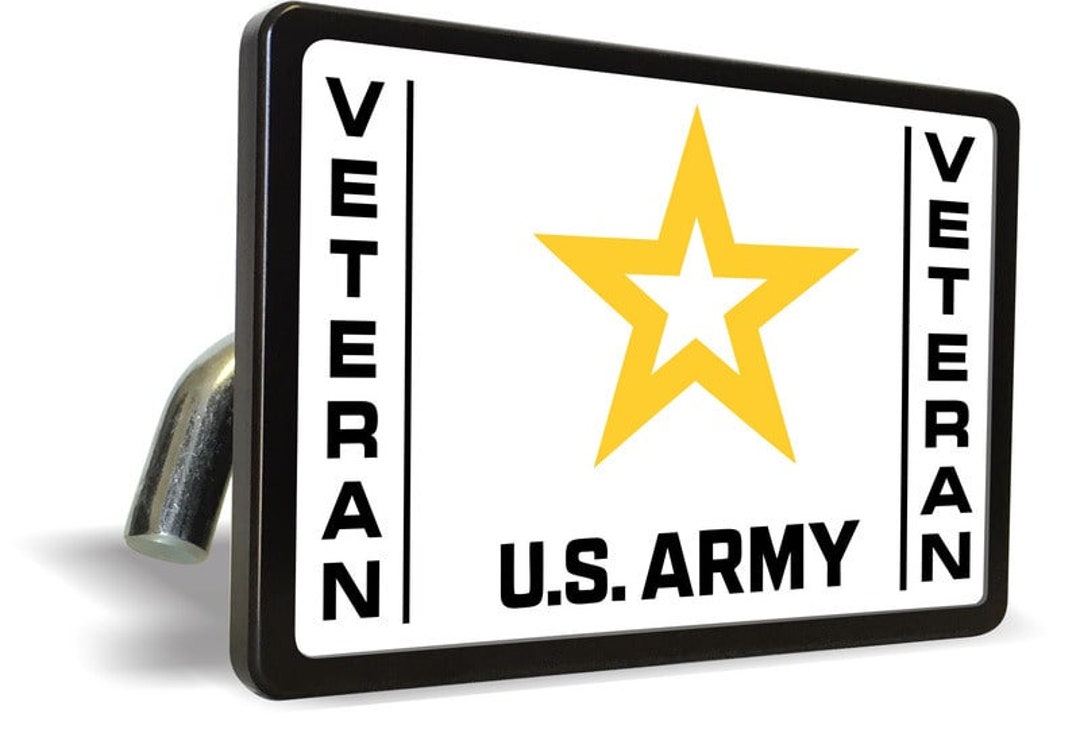 Officially Licensed Product - U.S. ARMY VETERAN Star Logo (color) Laser ...