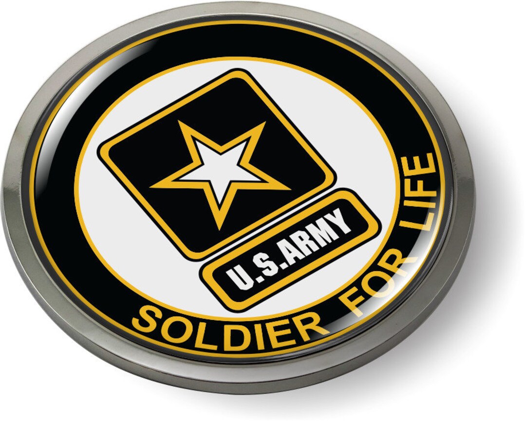 Officially Licensed Product - SOLDIER for LIFE U.S. ARMY 3D Domed ...