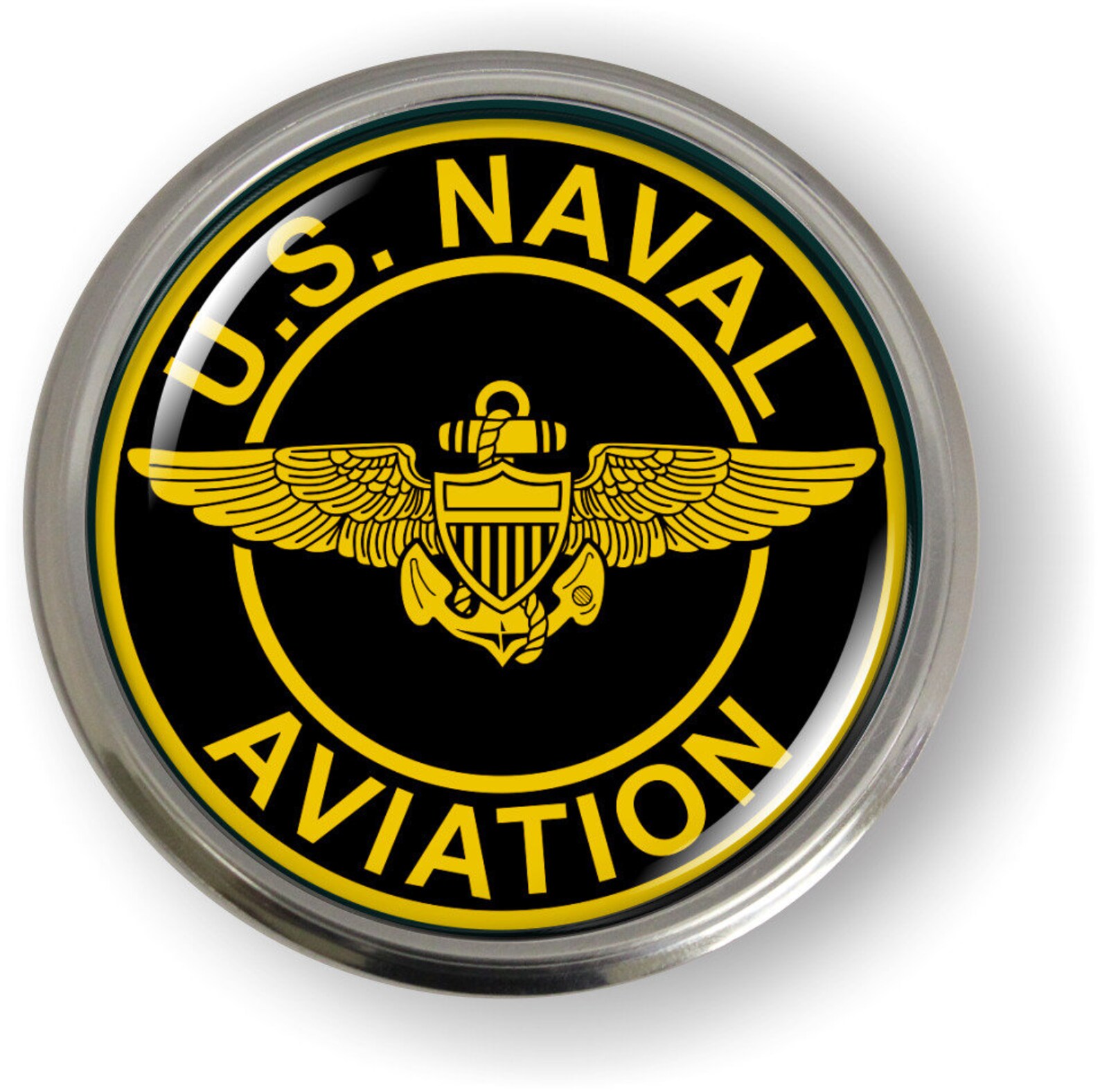 Officially Licensed Product - U.S. NAVAL AVIATION With Gold Navy ...