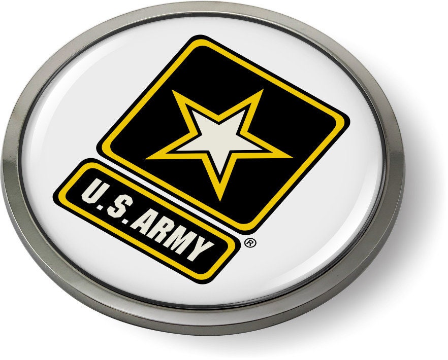 Officially Licensed Product U.S. ARMY Star Logo 3D Domed - Etsy