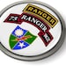 Officially Licensed Product 75th Ranger Regiment U.S. Army 3D Domed ...