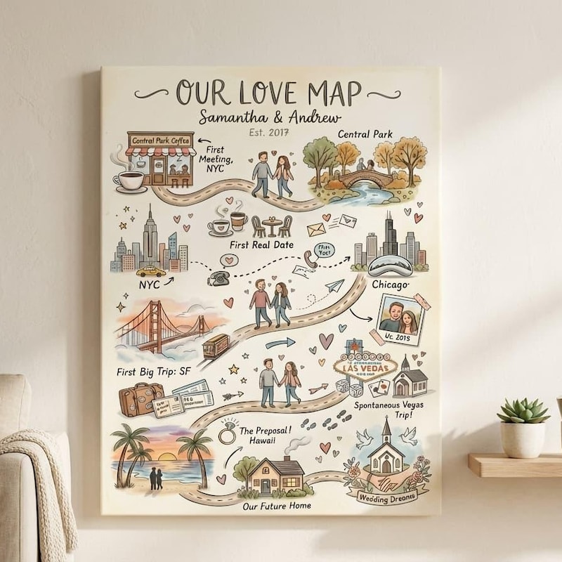 Couple Story Timeline - Etsy