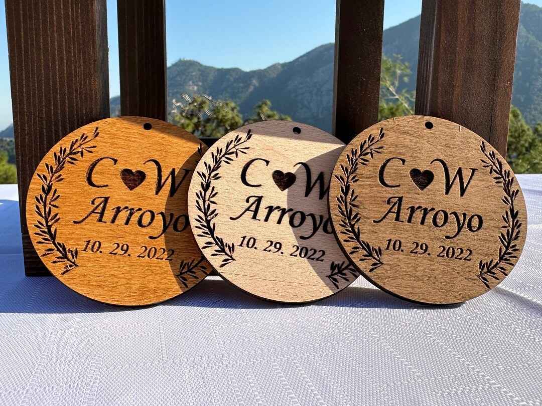 Custom Wooden Logo Favors Personalized Branding Gifts - Etsy