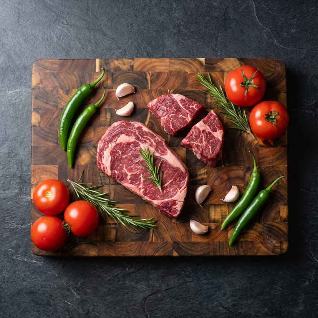 Luxury Kitchen Decor Acacia End Grain Butcher Block, Aesthetic Wood ...