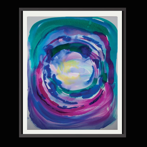 Zen Watercolor - Etsy