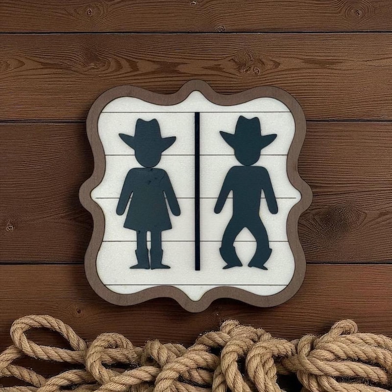 Cowboy Bathroom Stuff - Etsy