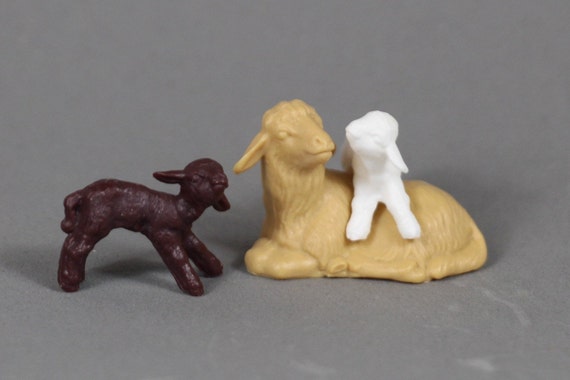 Cabra Familia Kinder Toy Famillie Schaf Familia Cabra - Etsy México