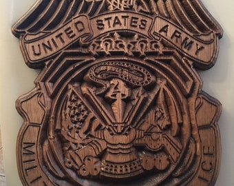 Military plaque | Etsy