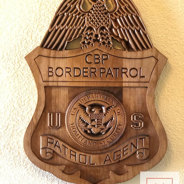 Border Patrol Badges - Etsy