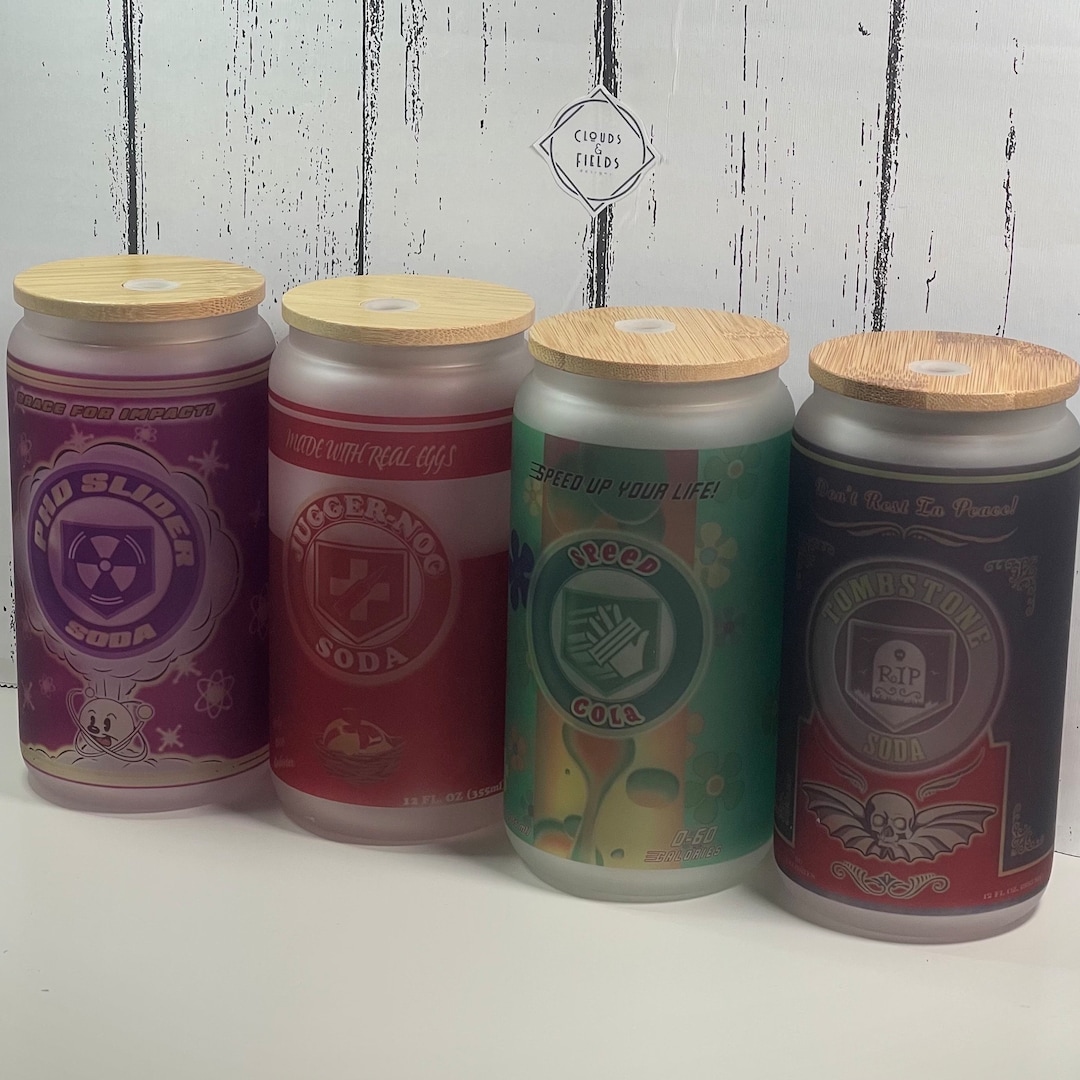 Cod Perks/ Cod Perks Glass Can/| Iced Coffee | Glass Can 16oz / Ts Soda ...