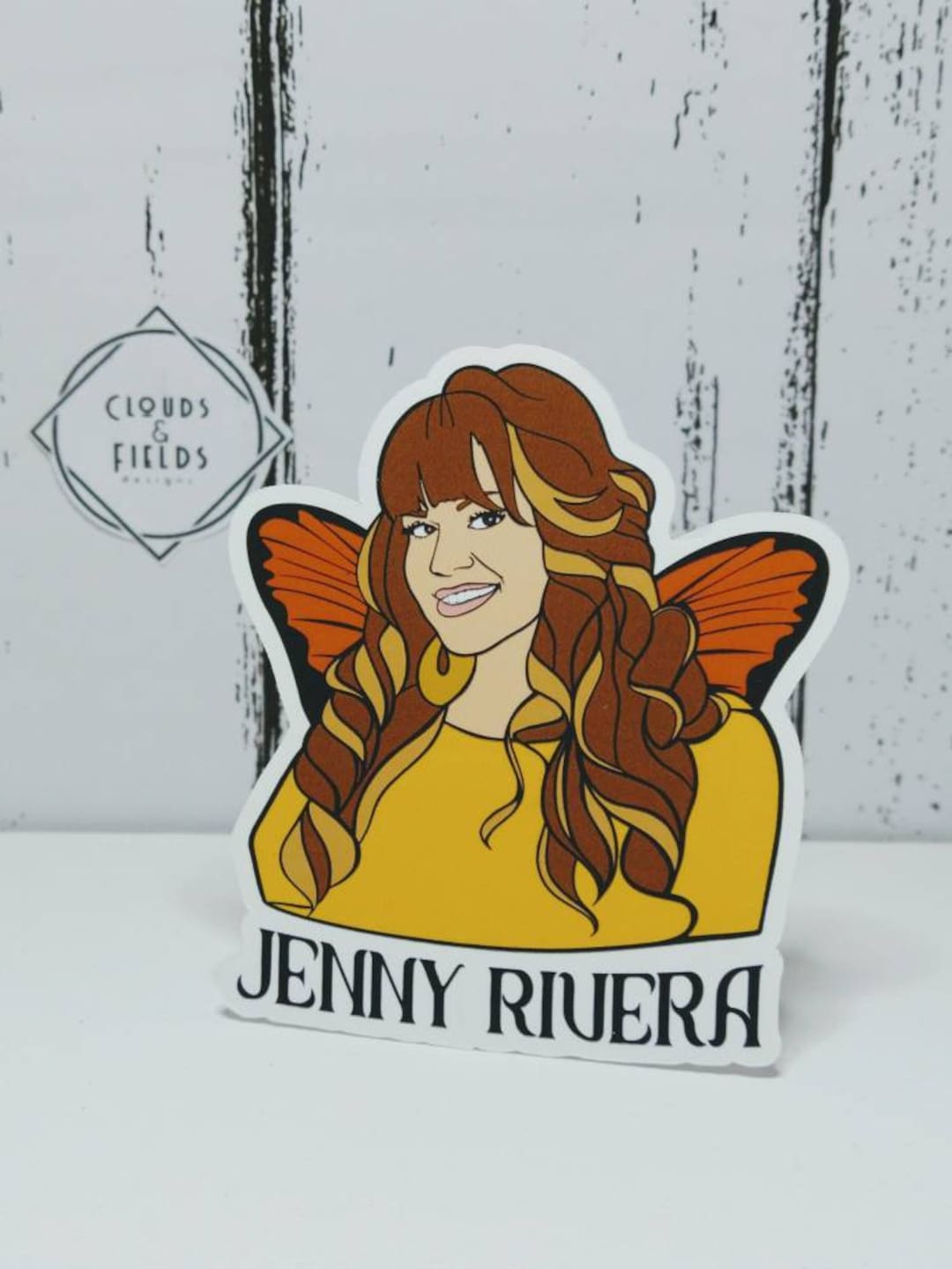 Jenny Rivera Sticker Mariposa De Barrio Sticker Jenny Rivera - Etsy
