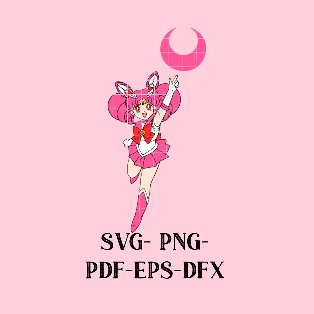 Chibiusa Svg Chibi Png Chibiusa Png - Etsy Hong Kong