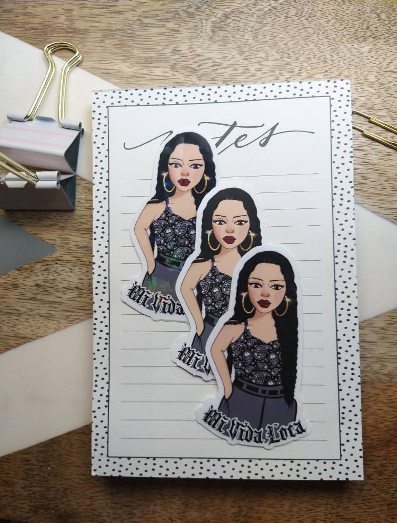 Mi Vida Loca Chola Doll Sticker - Etsy