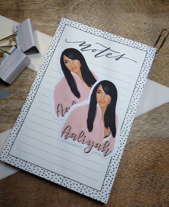Aaliyah Sticker - Etsy