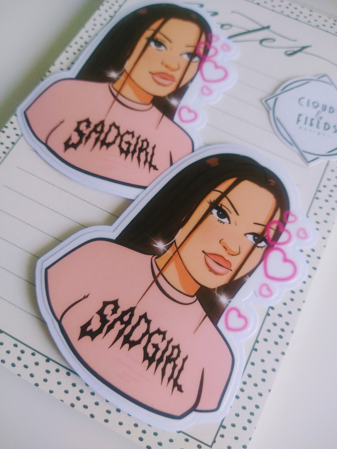 Sad Girl Club /sad Girl Stickers / Chicana Girls/ 2ky Stickers / 2000s ...