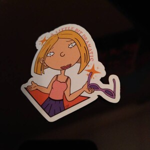 As Told by Ginger Stickers-courtney -90s Stickers-a Little Bit Dramatic ...