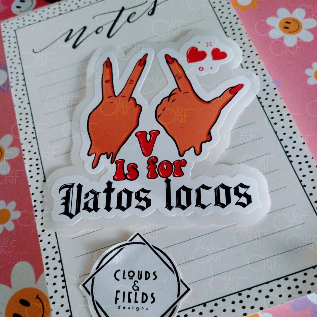 Vatos Locos Stickers - Etsy