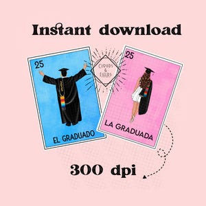 2026 Graduation Loteria Bundle (digital Download) - Etsy