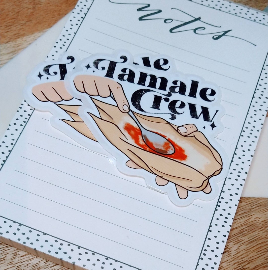 Tamales Stickers, Tamale Crew Sticker, Mexican Laptop Decal, Tamale ...