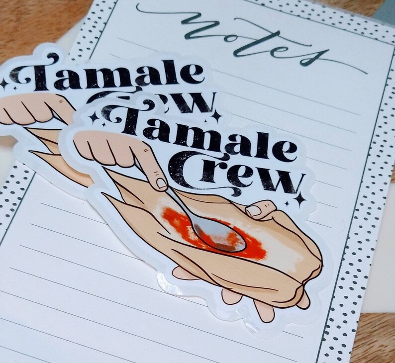 Tamales Stickers, Tamale Crew Sticker, Mexican Laptop Decal, Tamale ...