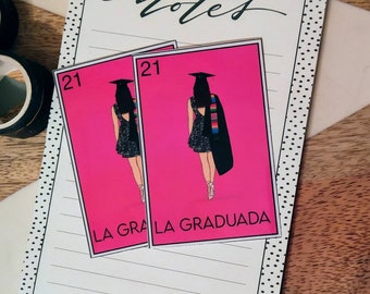 La Graduada Sticker | Etsy