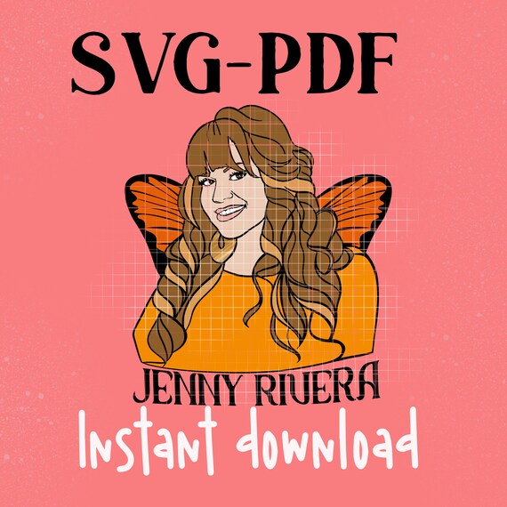 Jenny Rivera Svg - Etsy