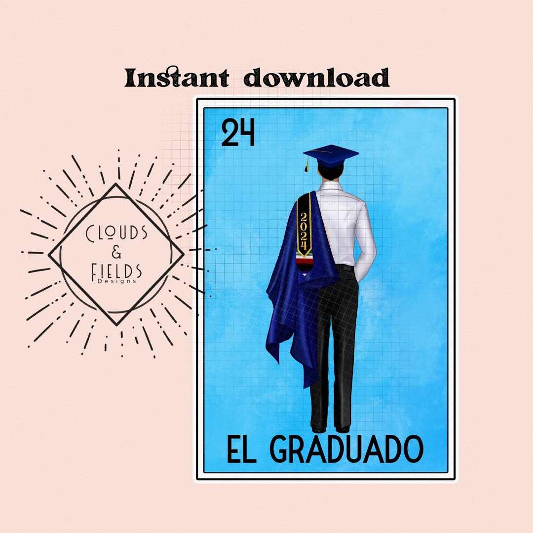 El Graduado Png Loteria Card - Etsy