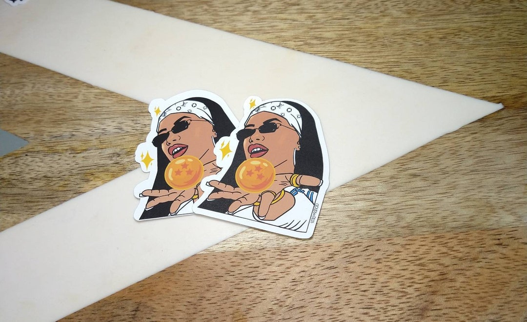 Aaliyah Sticker Here to Save You Dbz - Etsy